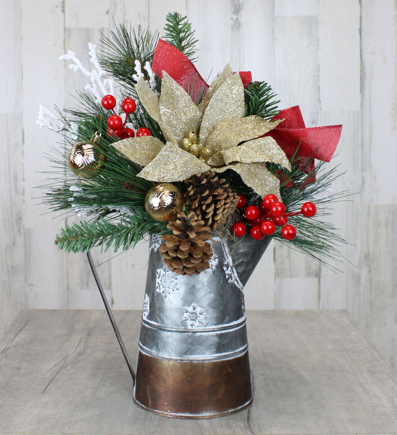 Silk Pitcher – Country Elegance Florist